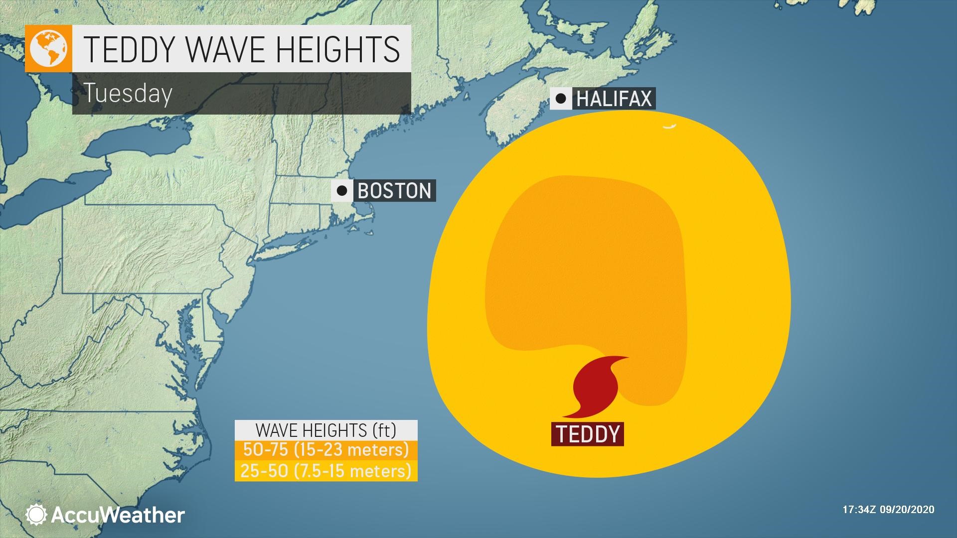 Hurricane Teddy to stay off US coast, bear down on Canada | myfoxzone.com