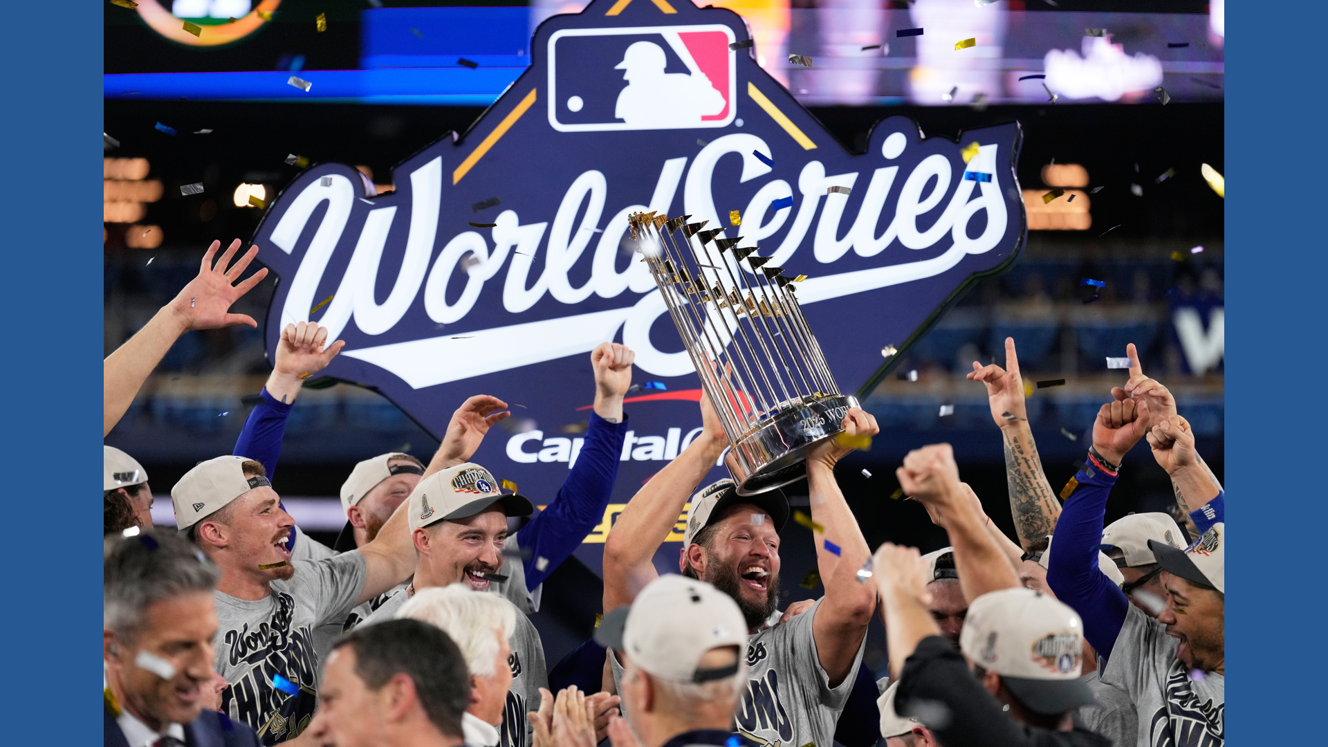 The Los Angeles Dodgers become first World Series repeat champions in ...