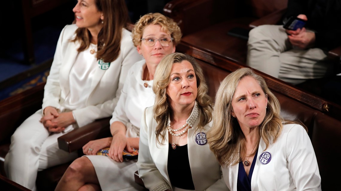 Why Democratic women are wearing white to State of the Union ...