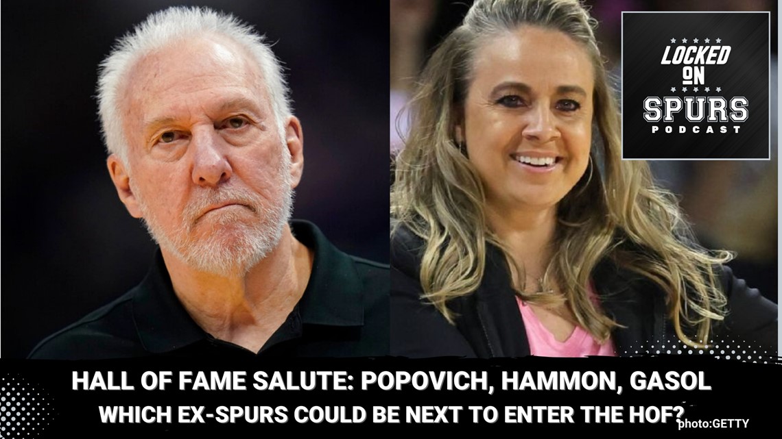 Basketball Hall of Fame salute: Spurs' Gregg Popovich, Becky ...