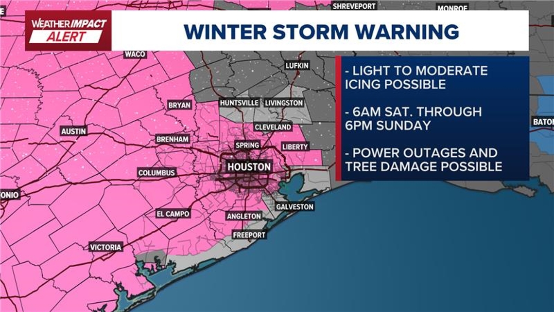 HOUSTON WINTER STORM | Latest forecast for Southeast Texas | myfoxzone.com