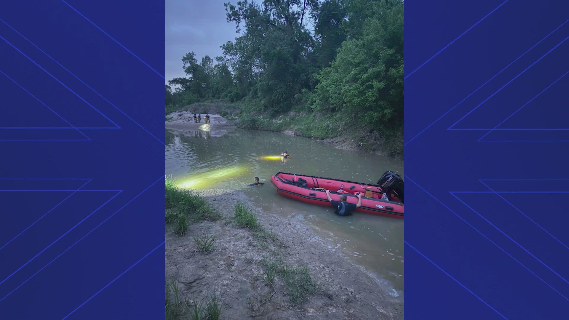 Houston-area child drowns after jumping into creek to catch fish ...