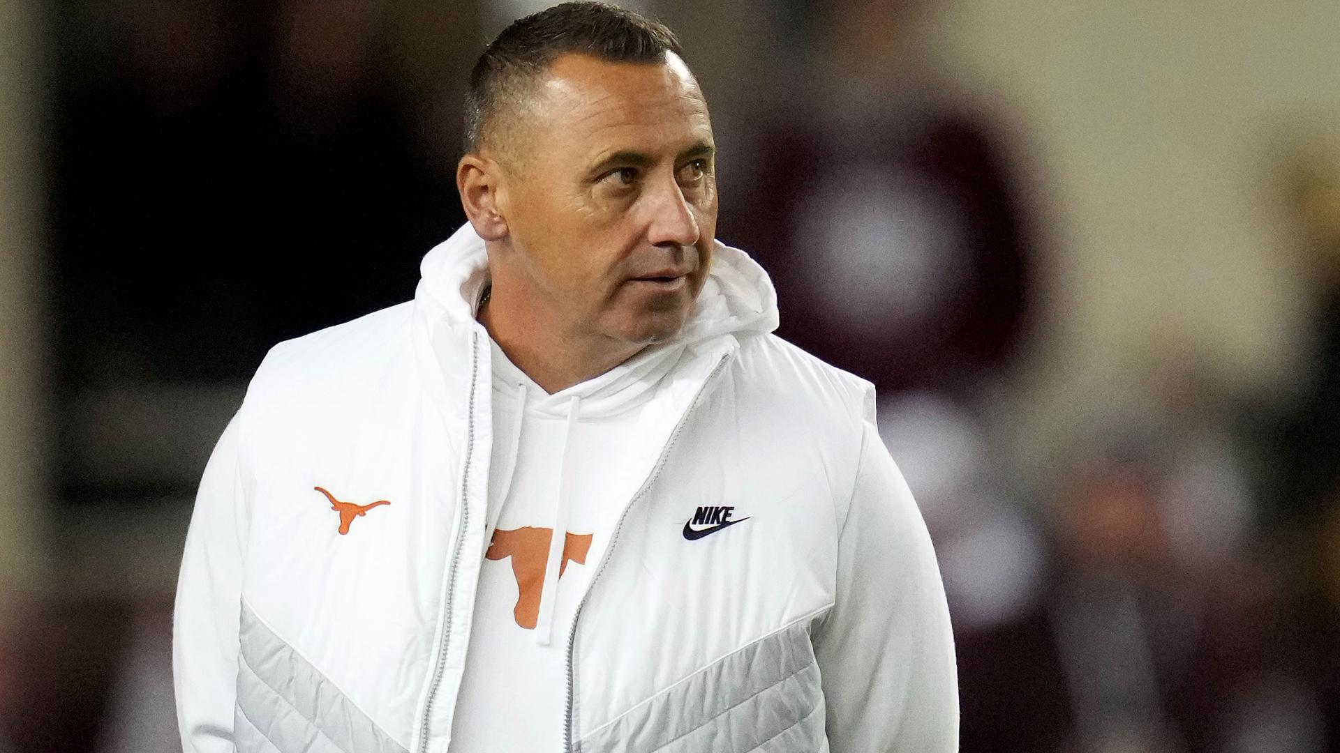 Sarkisian halftime interview: Texas coach hints penalties not called ...