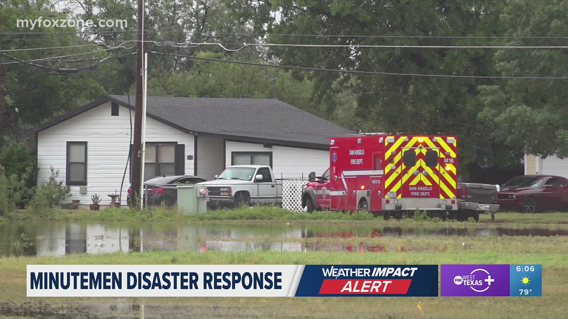 Volunteers with Minuteman Disaster Response Aid San Angelo ...