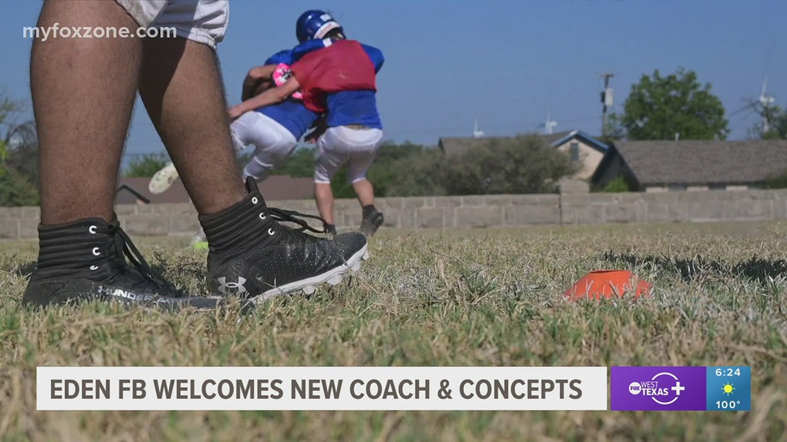 Eden football players embrace their new head coach | myfoxzone.com