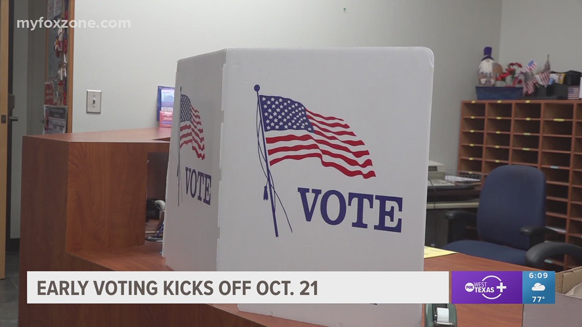 Early voting kicks off Oct. 21 | myfoxzone.com