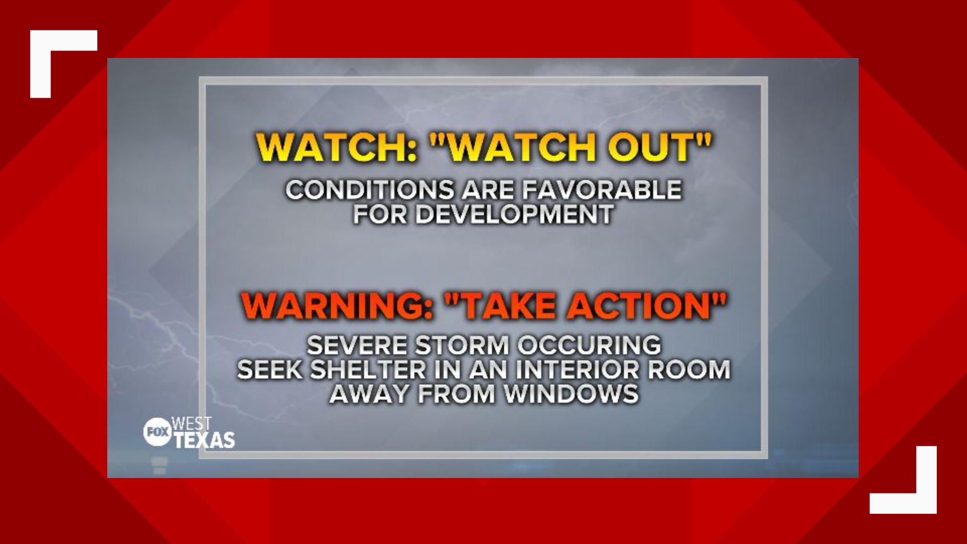 A Watch versus a Warning - there's a difference and you need to know it ...