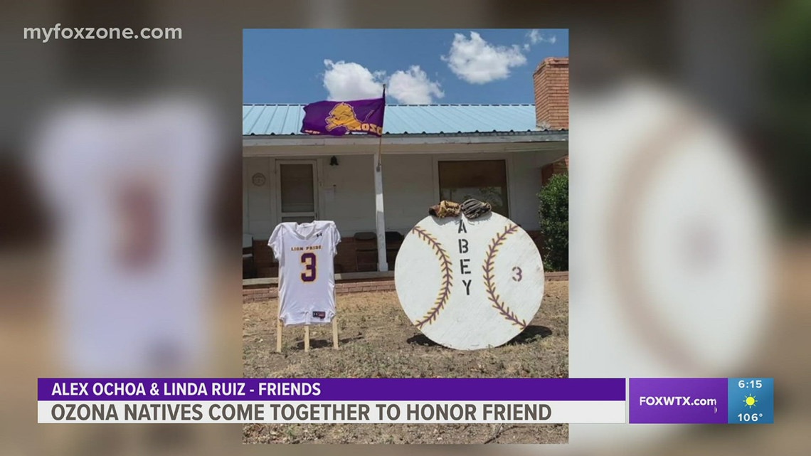 Ozona natives come together to honor fallen friend | myfoxzone.com