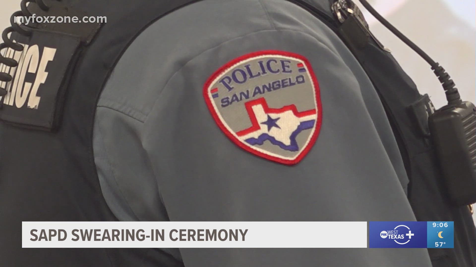 San Angelo PD hold promotion, swearing-in, awards ceremony | myfoxzone.com