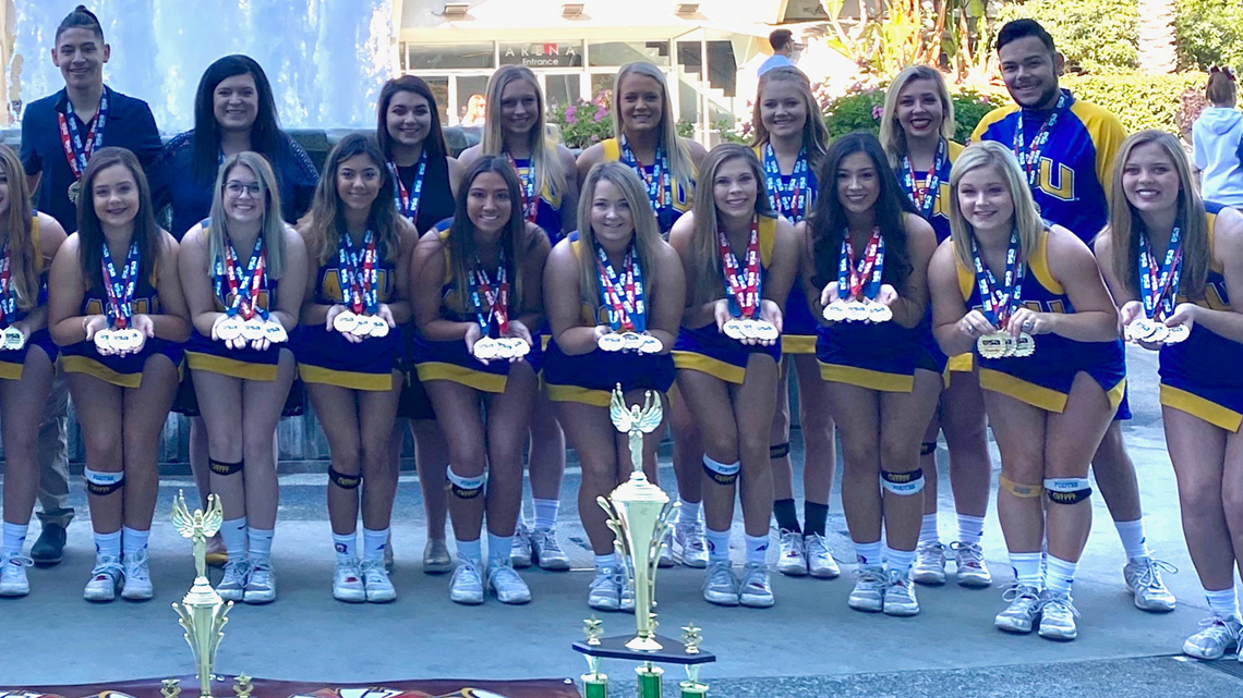 Angelo State Cheer Team talks about challenges leading up to its third ...