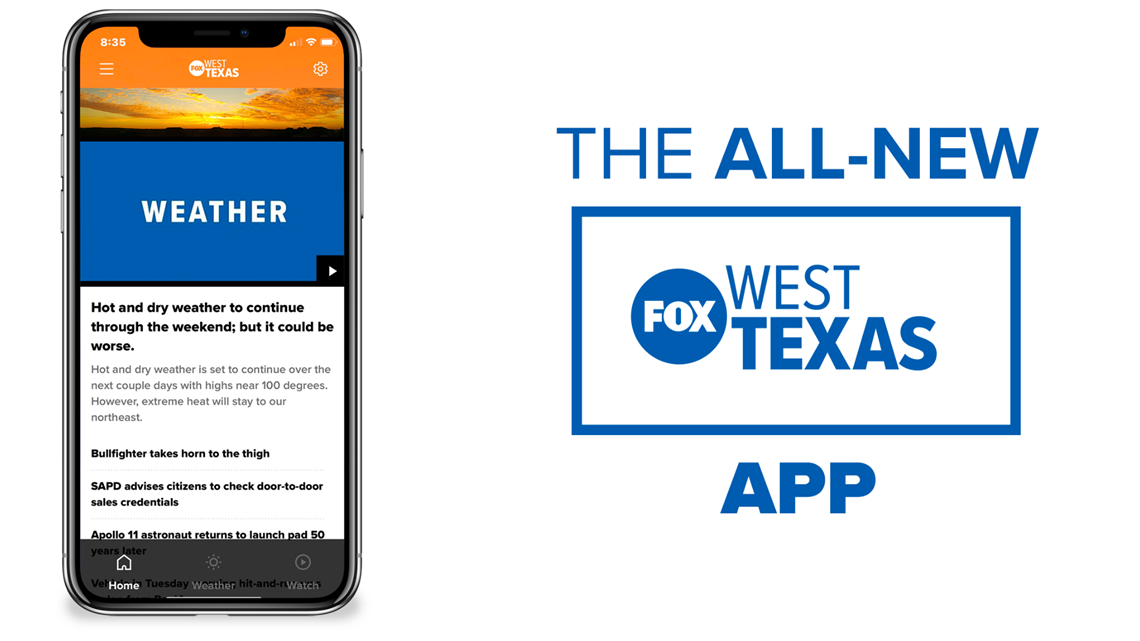 FOX West Texas has a new app, download it here | myfoxzone.com