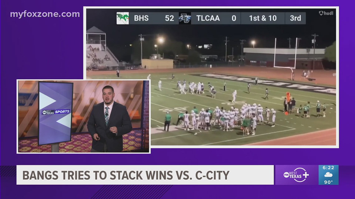 Bangs football eyes big matchup against Colorado City | myfoxzone.com