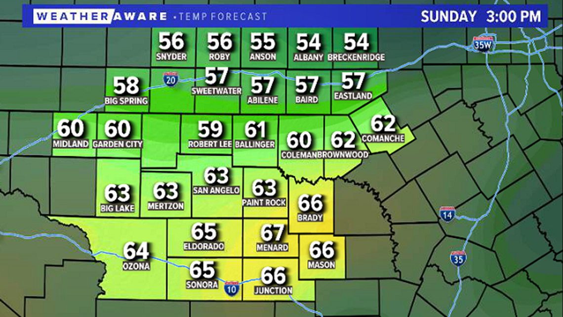The thaw continues across West Texas | myfoxzone.com