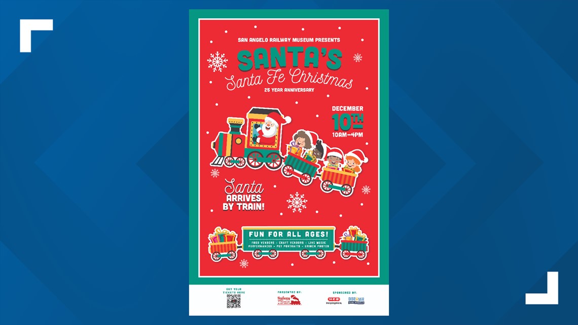 'Santa's Santa Fe Christmas' coming to Railway Museum of San Angelo Dec ...