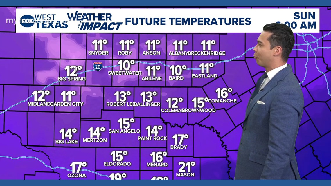 West Texas faces freezing temps as winter storm arrives | myfoxzone.com