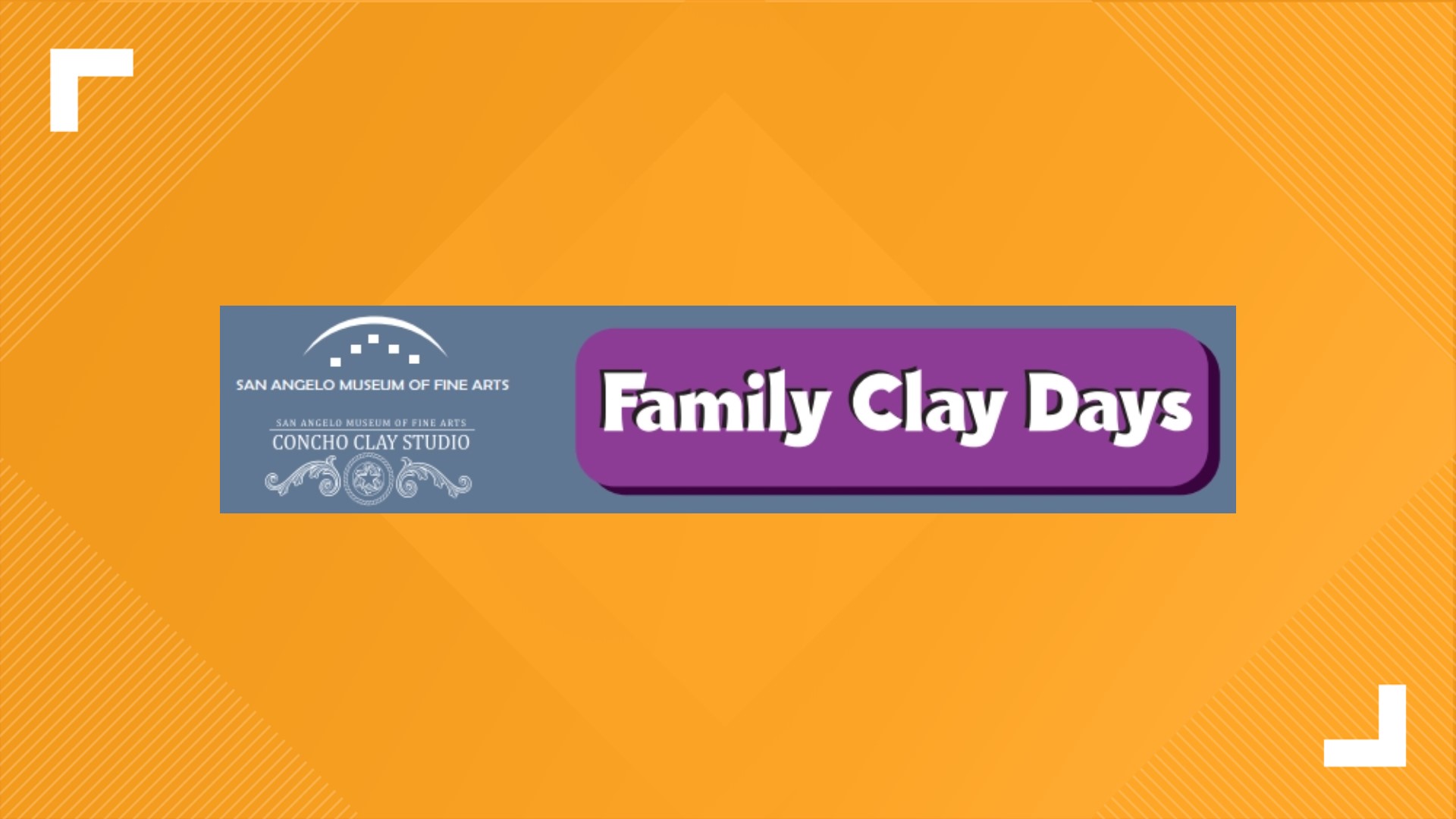 Free Family Clay Days coming in the fall at SAMFA | myfoxzone.com