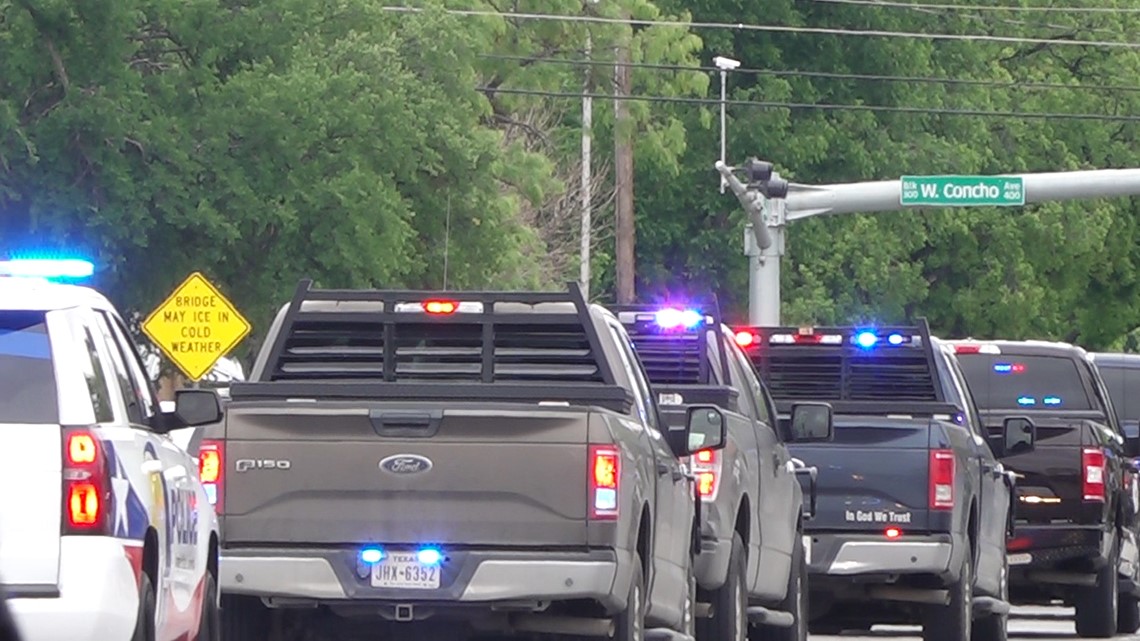 The journey home: procession for fallen Sgt. Stephen Jones | myfoxzone.com