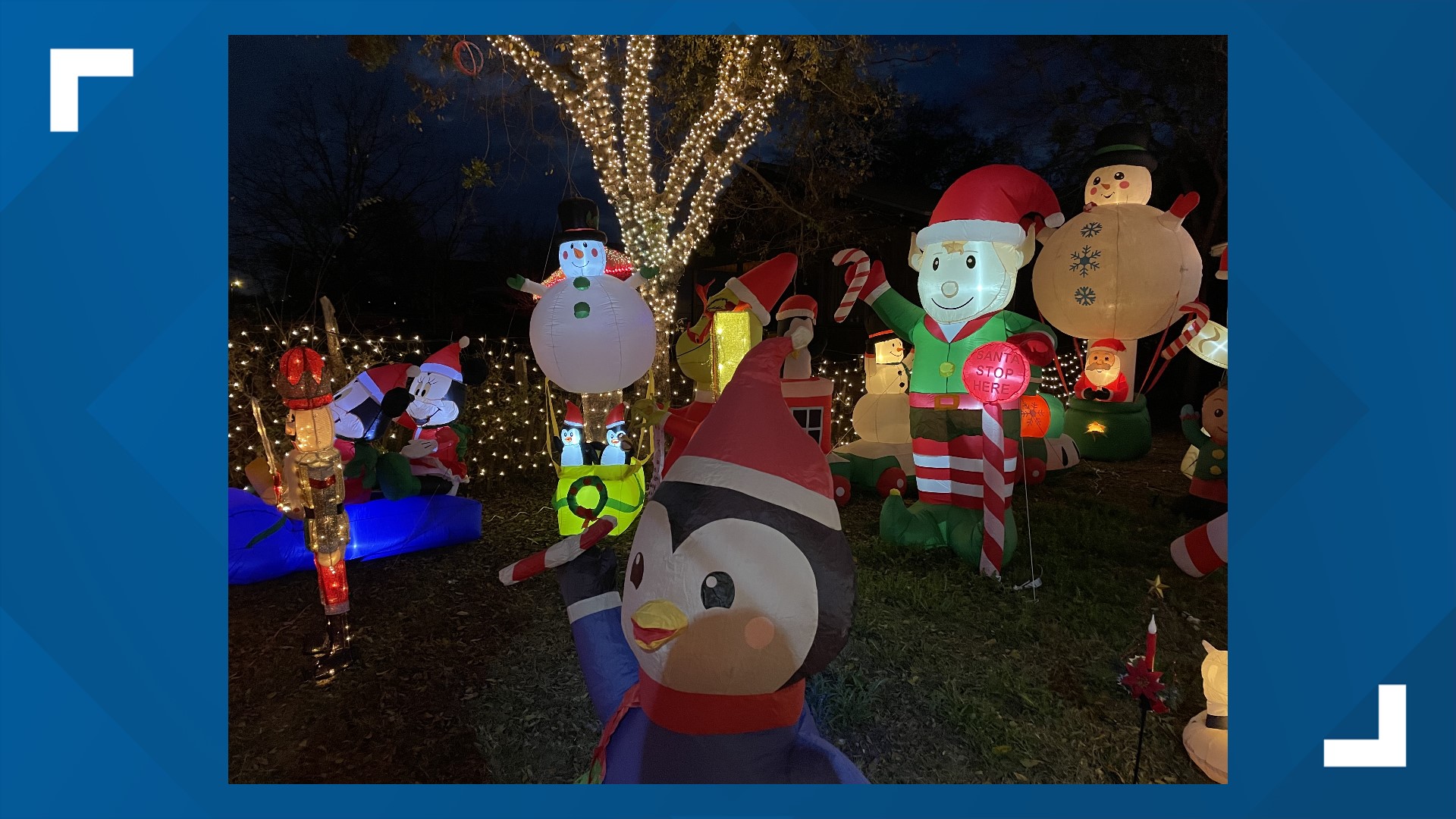 San Angelo family celebrates holiday season with lights, decorations in ...