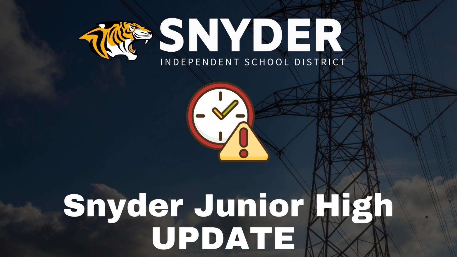 No classes for Snyder Junior High students Wednesday | myfoxzone.com