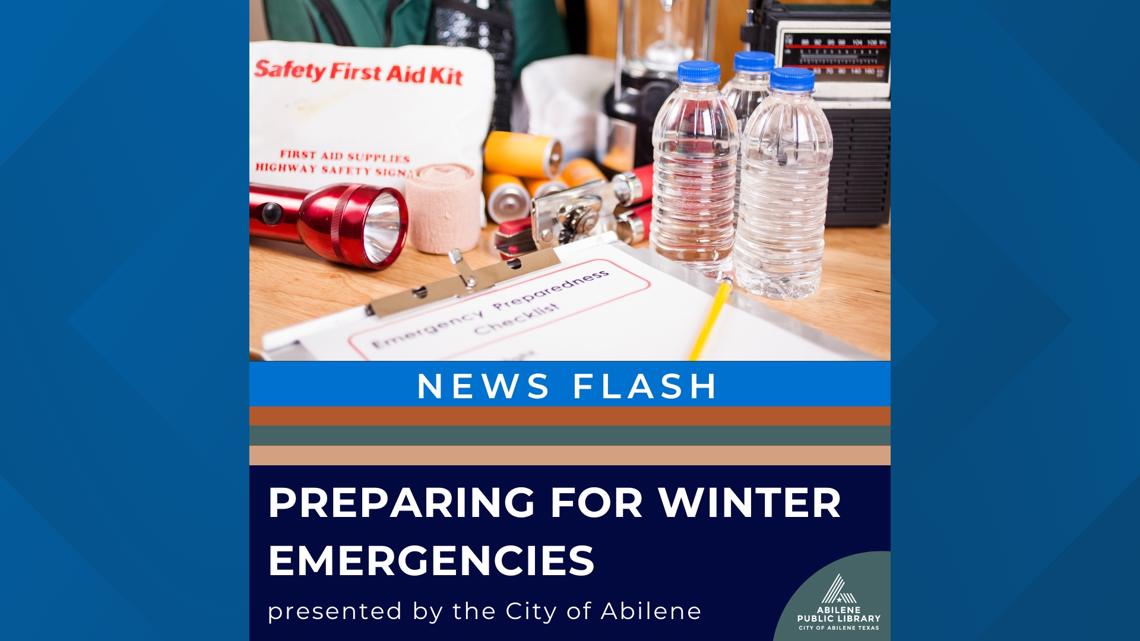 Prepare for winter weather emergencies with free tips from Abilene ...