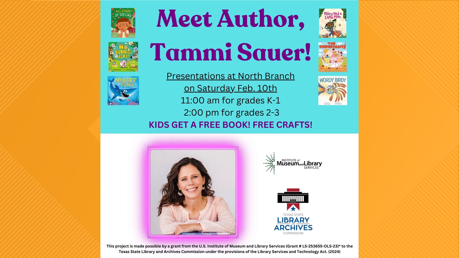 Your chance to meet author Tammi Sauer is coming soon | myfoxzone.com
