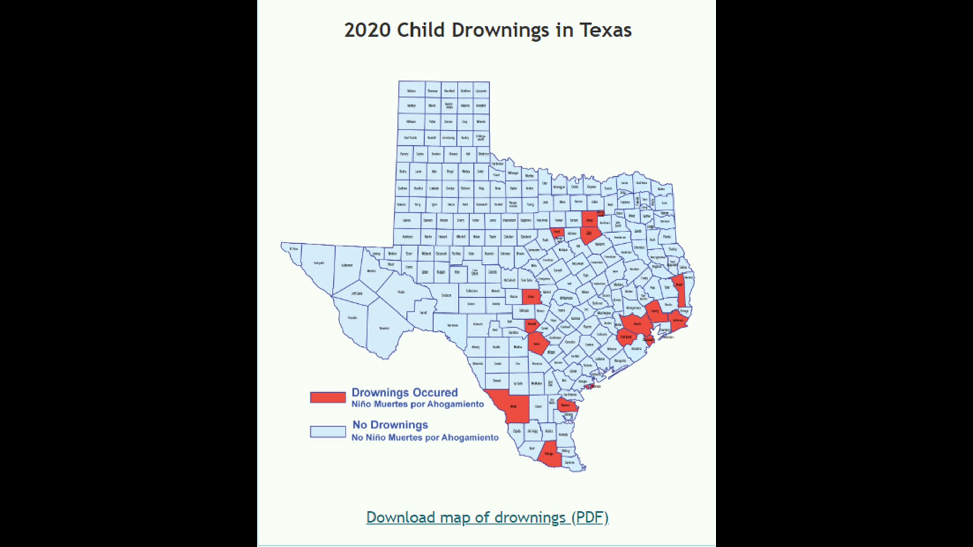 Twenty-two children have drowned in Texas so far in 2020 | myfoxzone.com
