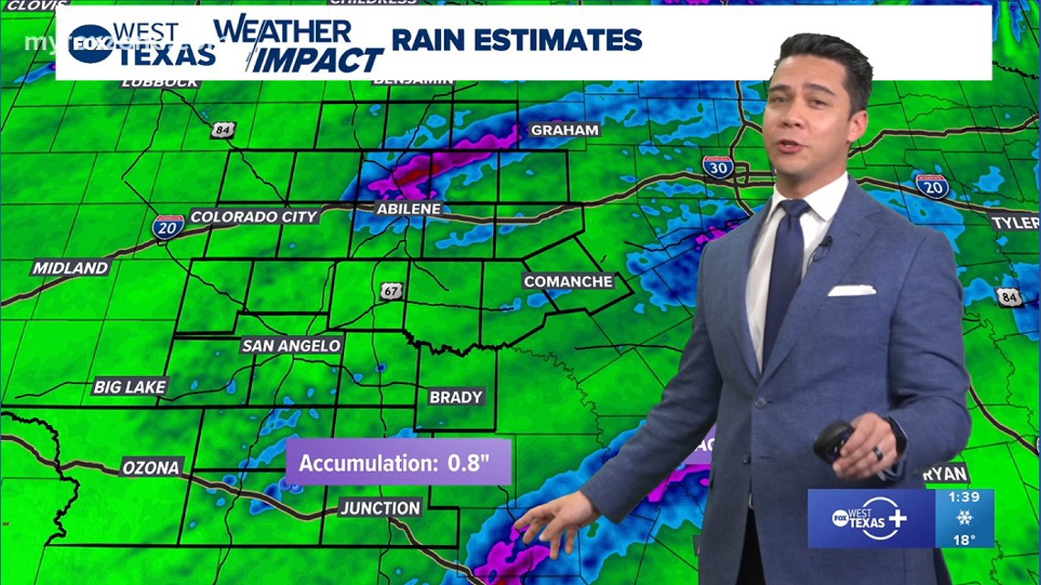 Winter storm delivers freezing temperatures and travel issues in West ...