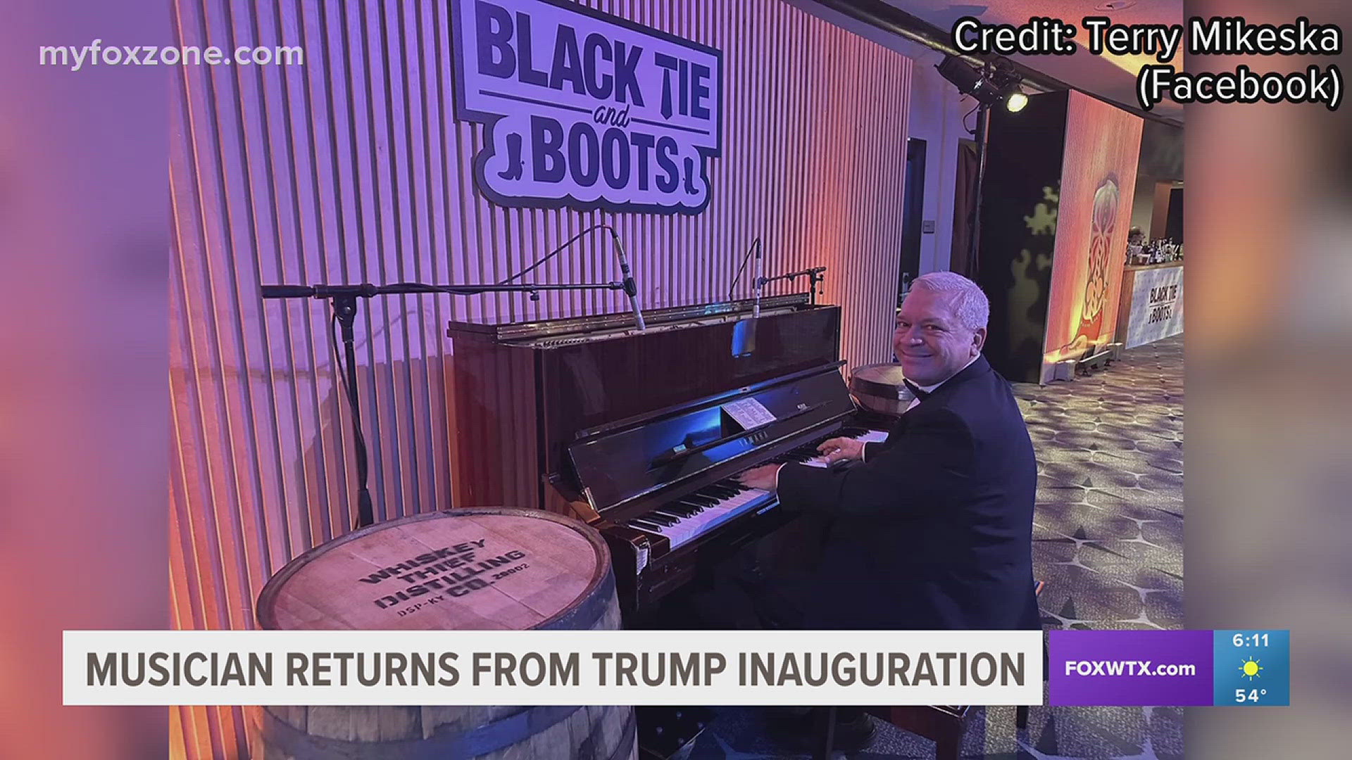 Musician returns from Trump inauguration | myfoxzone.com