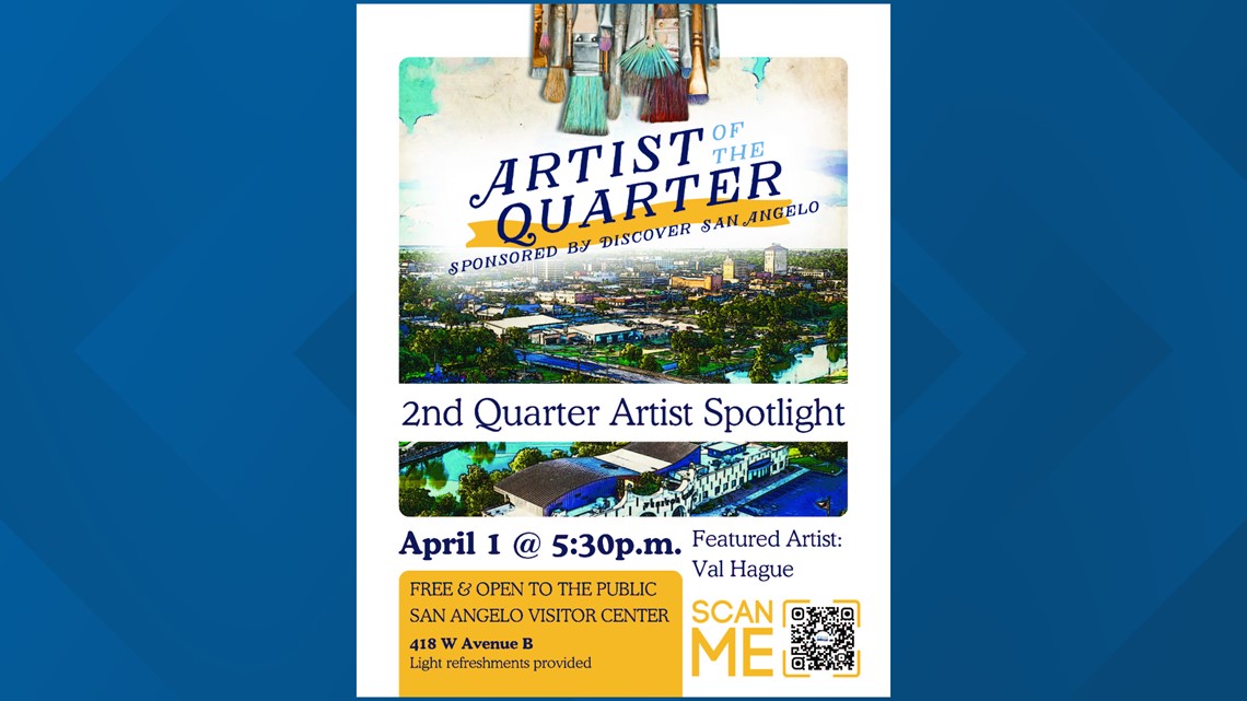 San Angelo's Artist of the Quarter returns | myfoxzone.com