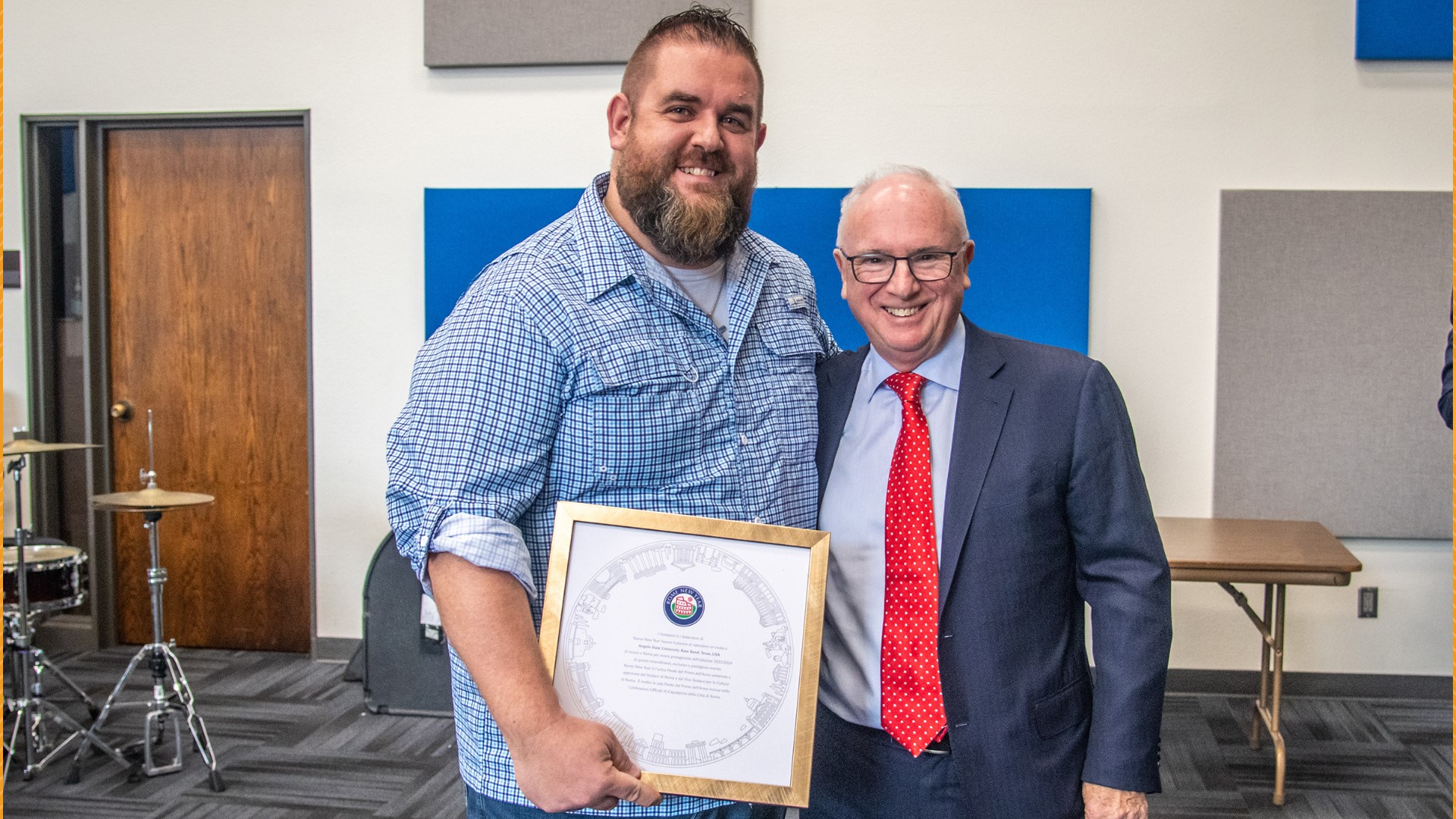 Angelo State Ram Band heading to Rome for New Year's Eve performance ...