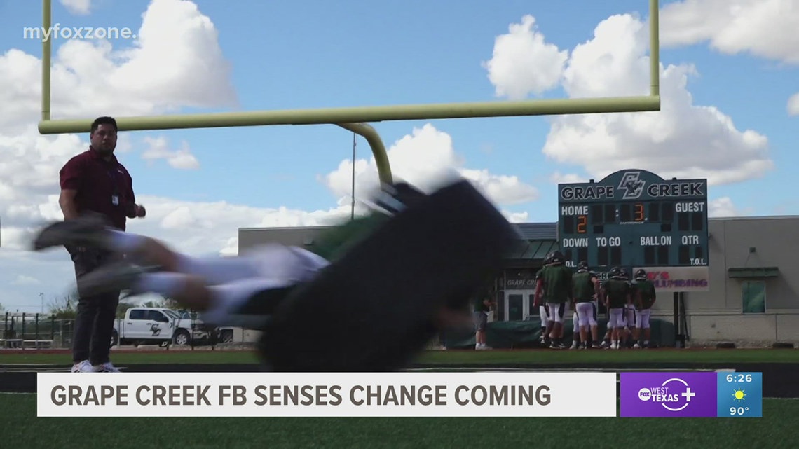 Grape Creek football senses a positive change coming this season ...