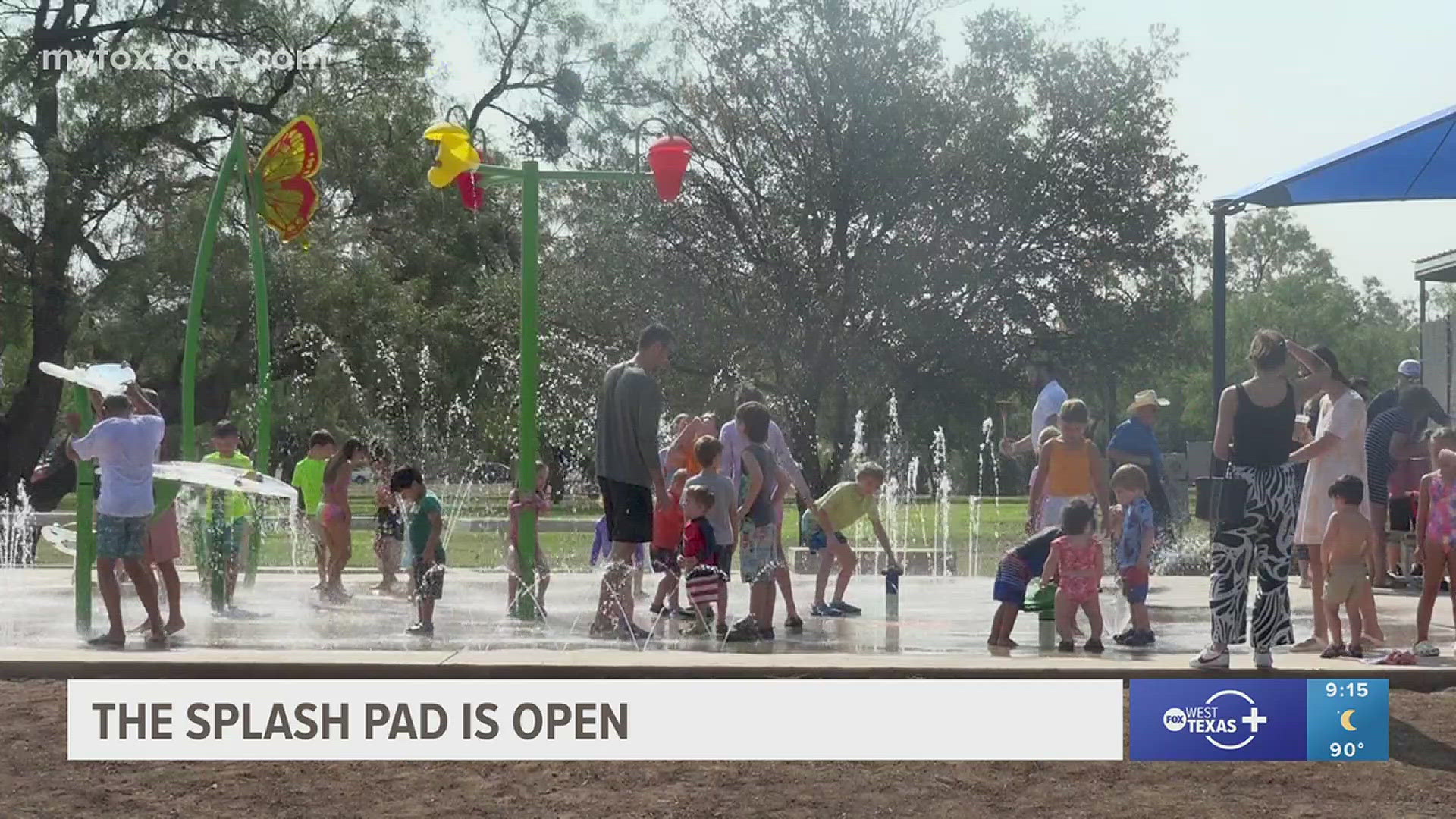 The All-Tex Irrigation Splash Pad is officially open | myfoxzone.com