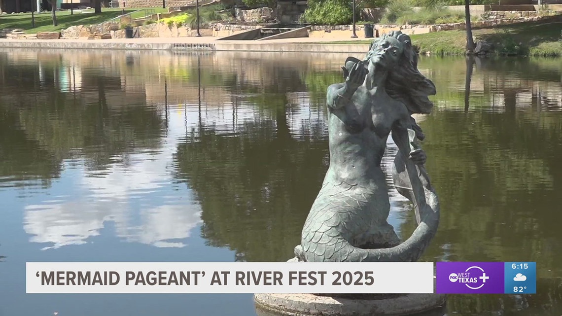 Young Mermaids Compete in San Angelo's Pageant at River Fest ...