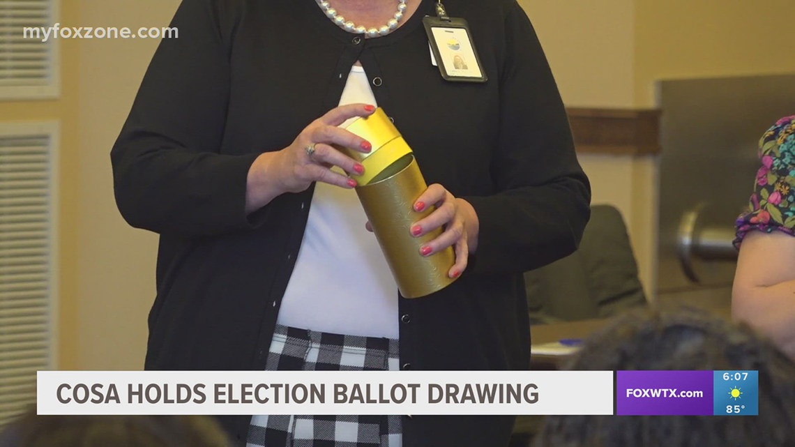 COSA holds election ballot drawing | myfoxzone.com