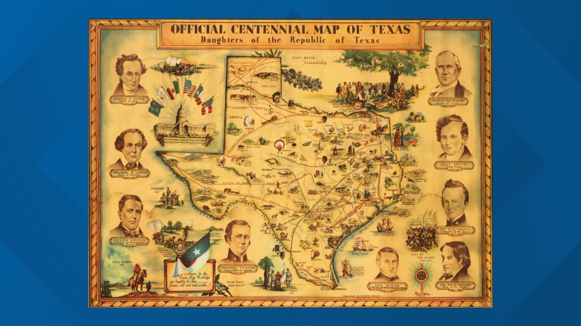 Angelo State to present traveling exhibit of historical Texas maps ...