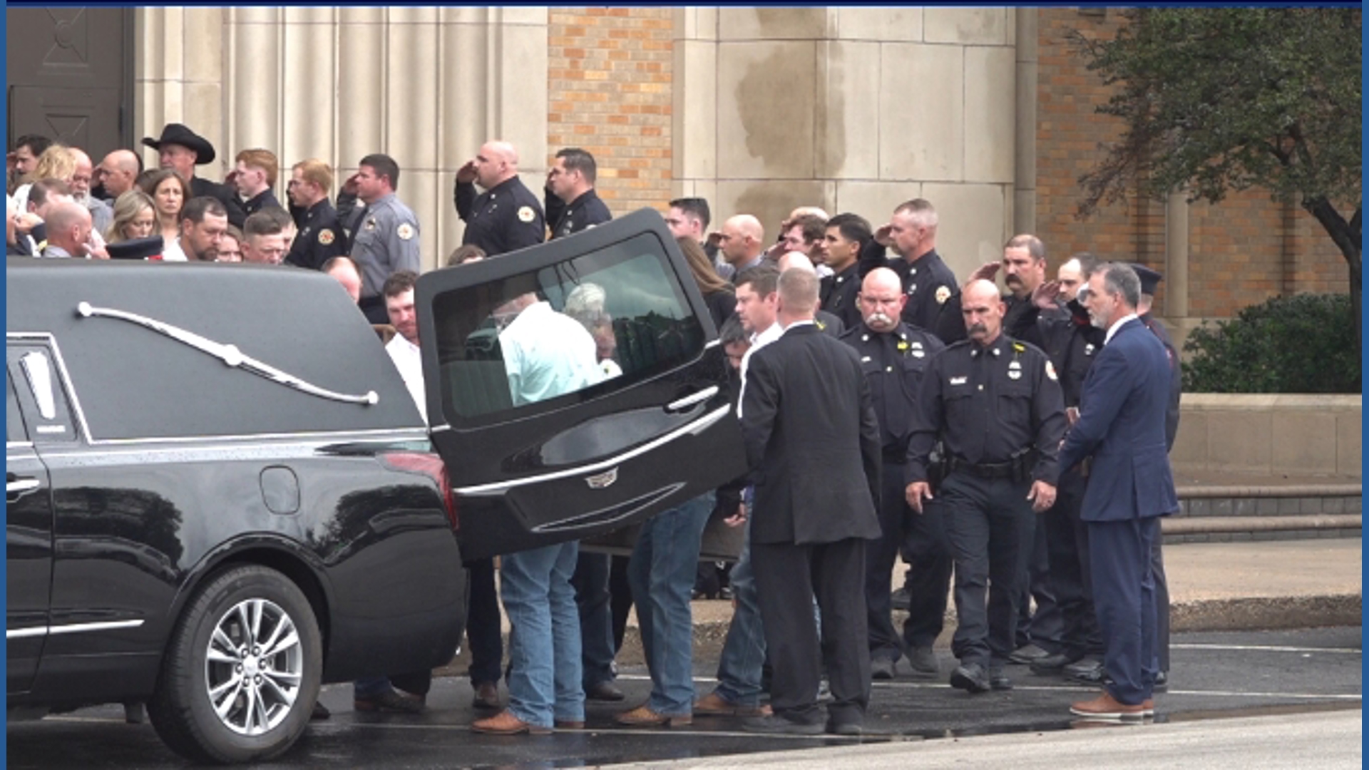 Hundreds honor Abilene firefighter Hunter Patterson during funeral ...