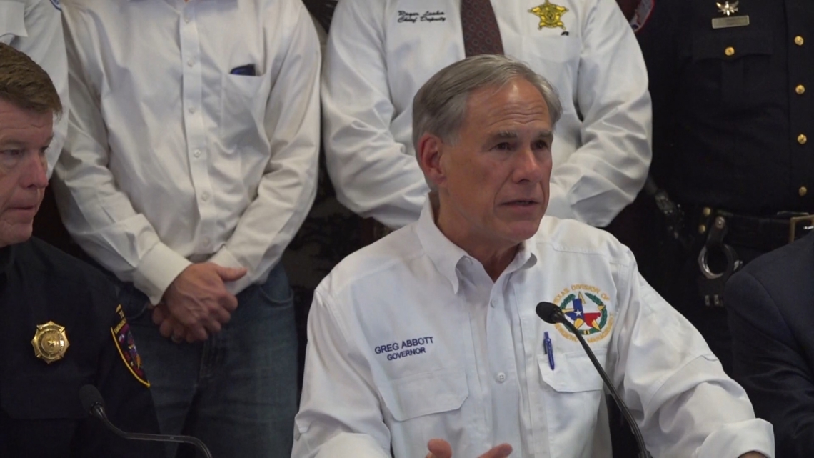 Gov. Abbott visits San Angelo ahead of flood relief focused special ...