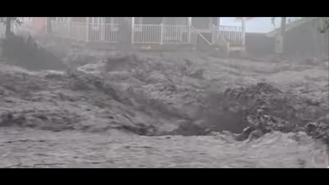 Flooding hits Ruidoso after last month's fires | myfoxzone.com