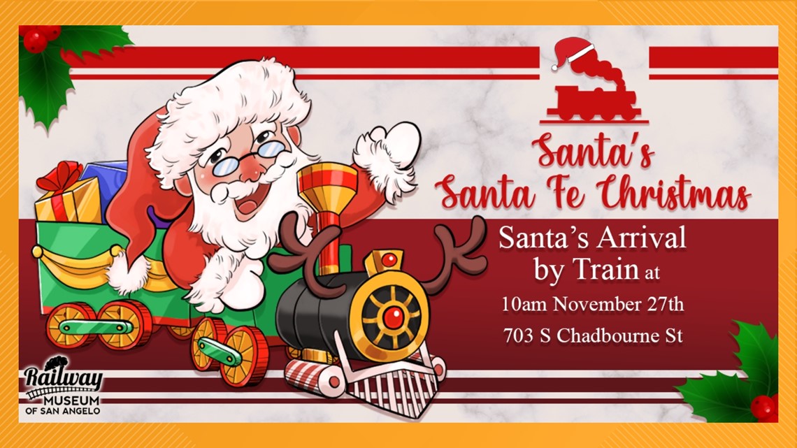 Jingle all the way to Santa's Santa Fe Christmas at the Railway Museum ...
