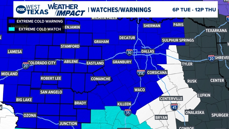 Arctic cold front to bring colder weather to West Texas | myfoxzone.com