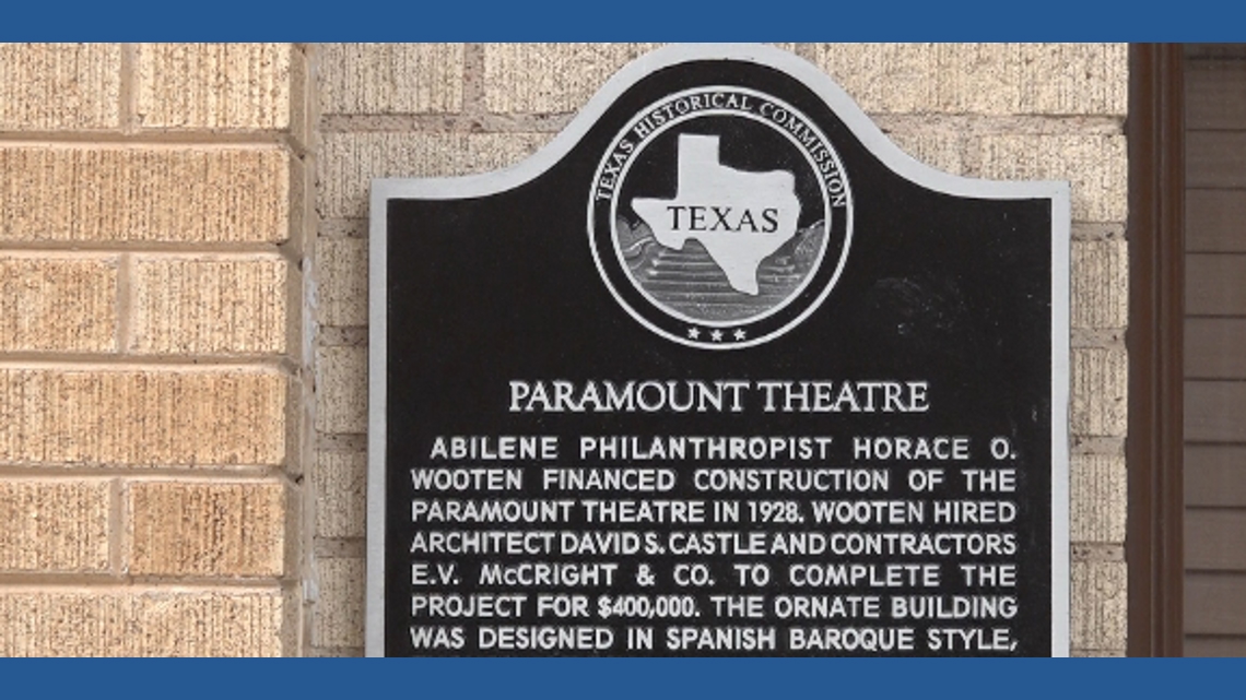 Paramount Theatre in Abilene earns Texas historic landmark status ...