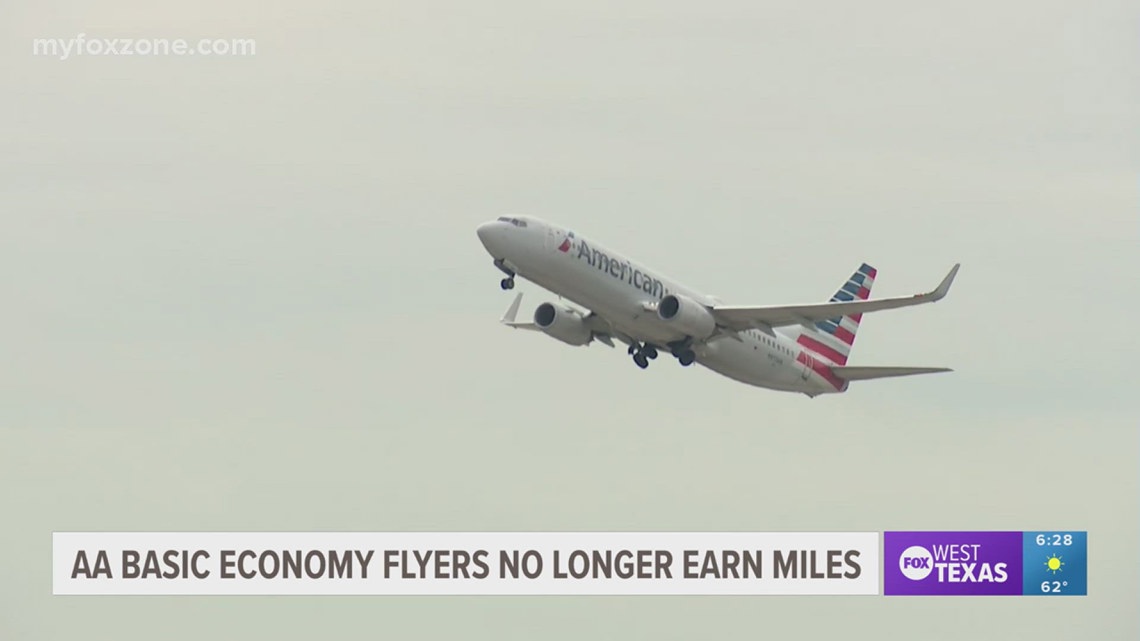 American Airlines Says Basic Economy Flyers Will No Longer Earn Miles ...