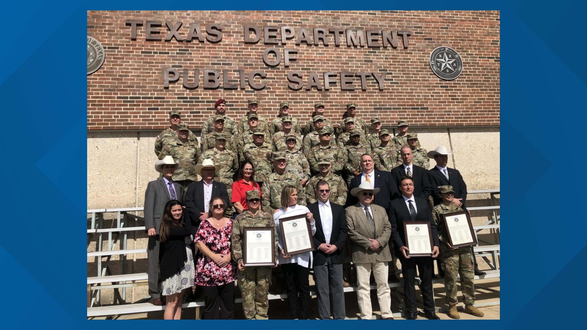Tom Green County lieutenant recognized by DPS | myfoxzone.com