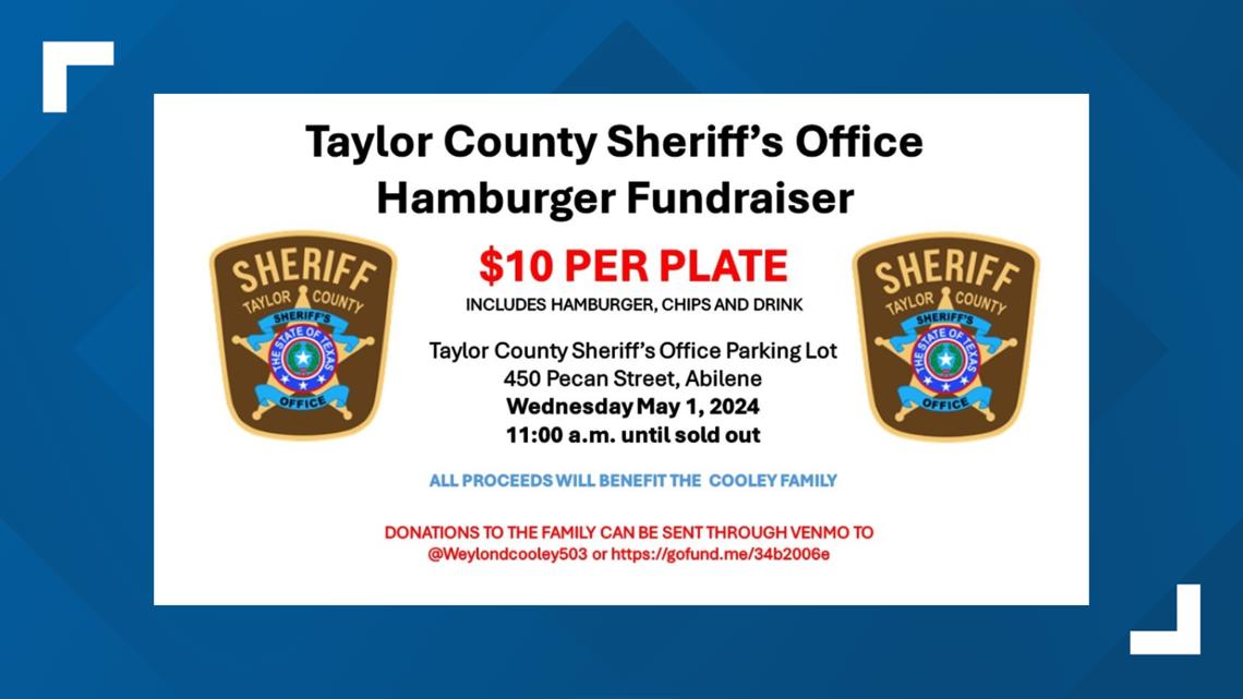 Local Family Fundraiser Hosted by Taylor County Sheriff's Office ...