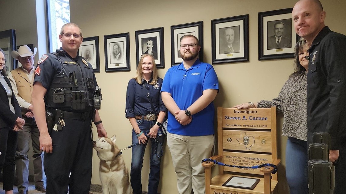 Saving a Hero's Place delivers honor chair for Steven Carnes ...