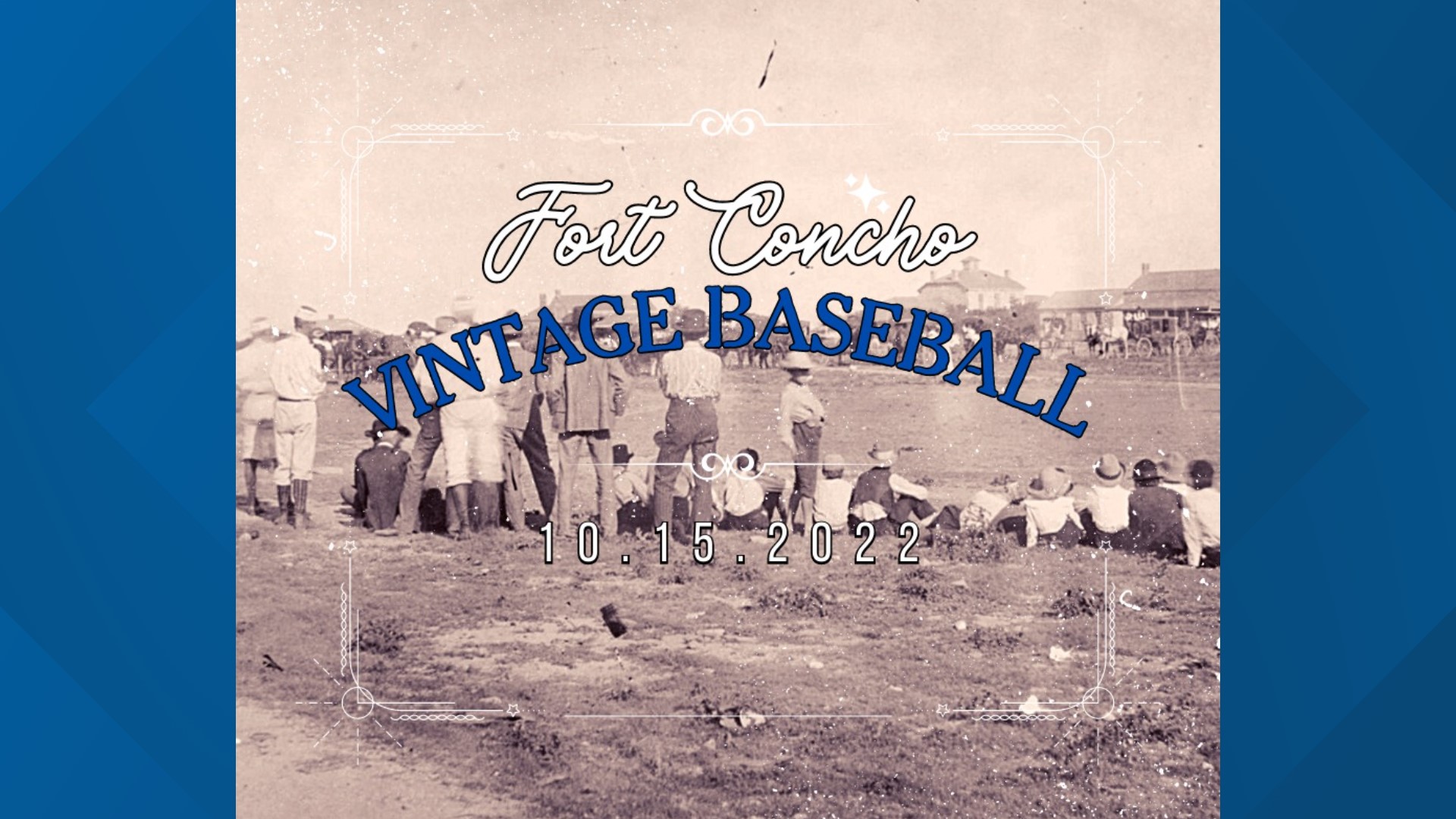 Fort Concho to host vintage baseball game | myfoxzone.com
