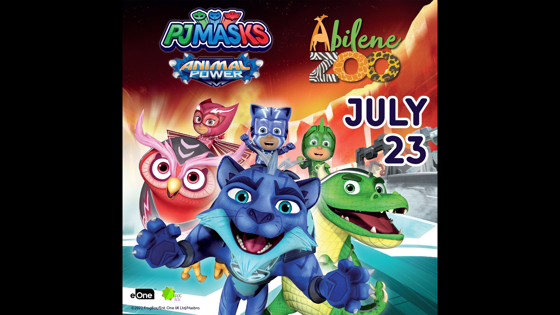 PJ Masks 'Animal Power Tour' to visit Abilene Zoo | myfoxzone.com