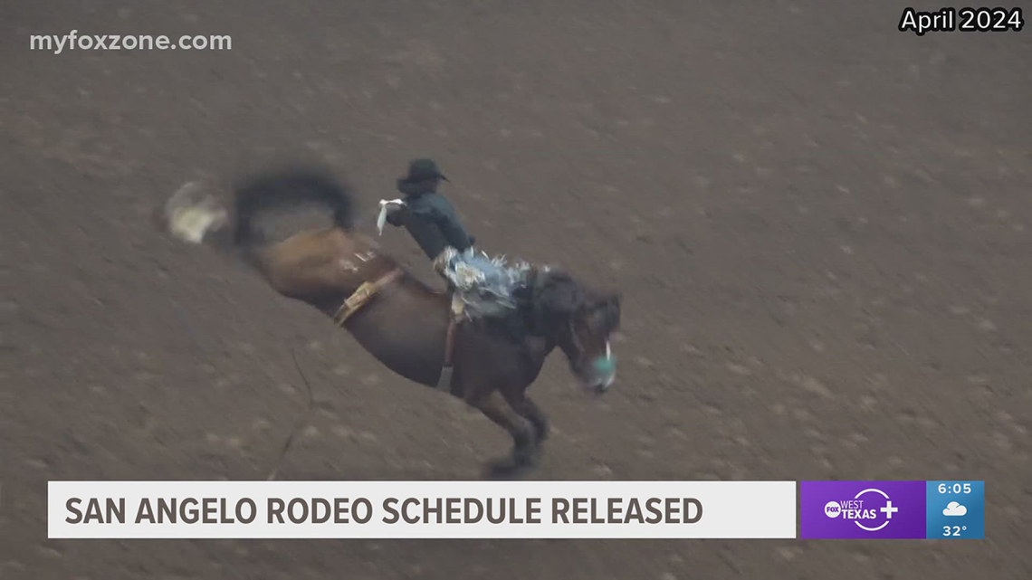 2025 San Angelo Rodeo schedule released | myfoxzone.com