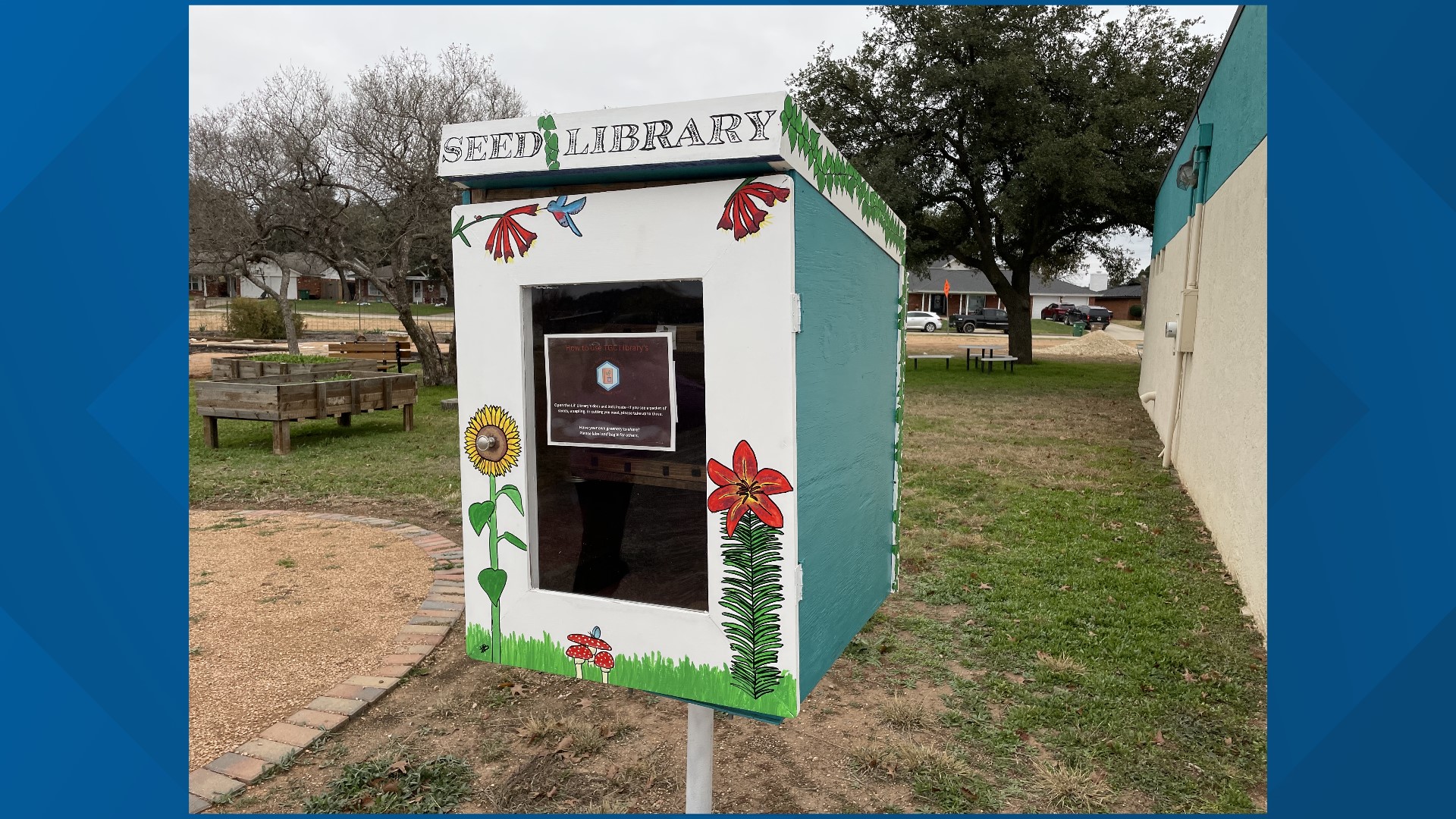 The need for seed: Angelo West Branch Library helps gardeners ...