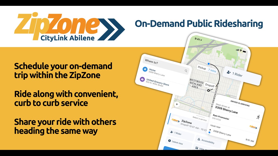New rideshare service available through CityLink Abilene | myfoxzone.com
